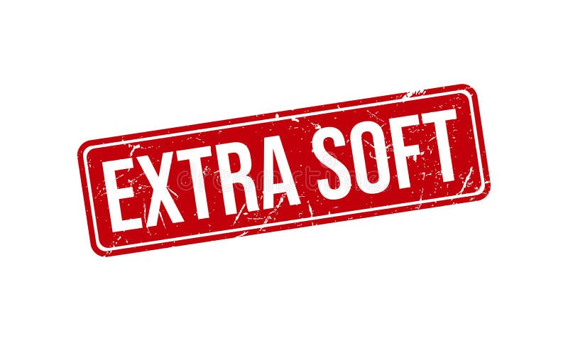 Extra Soft Stamp Seal Vector Illustration Stock Vector - Illustration ...