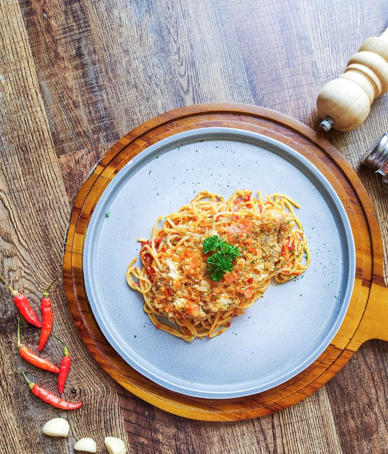 Extra spicy pasta stock photo. Image of vegetable, curry - 202531046