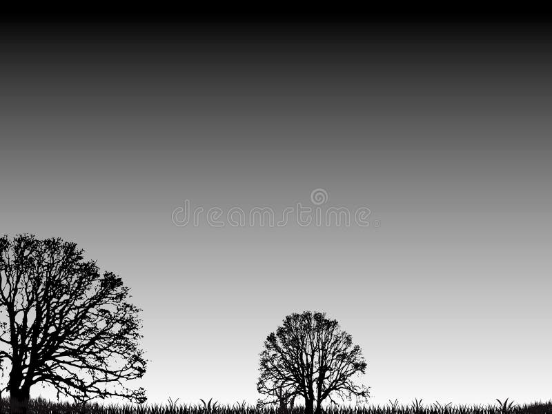 Extra trees gradient stock vector. Illustration of landscaped - 1977479