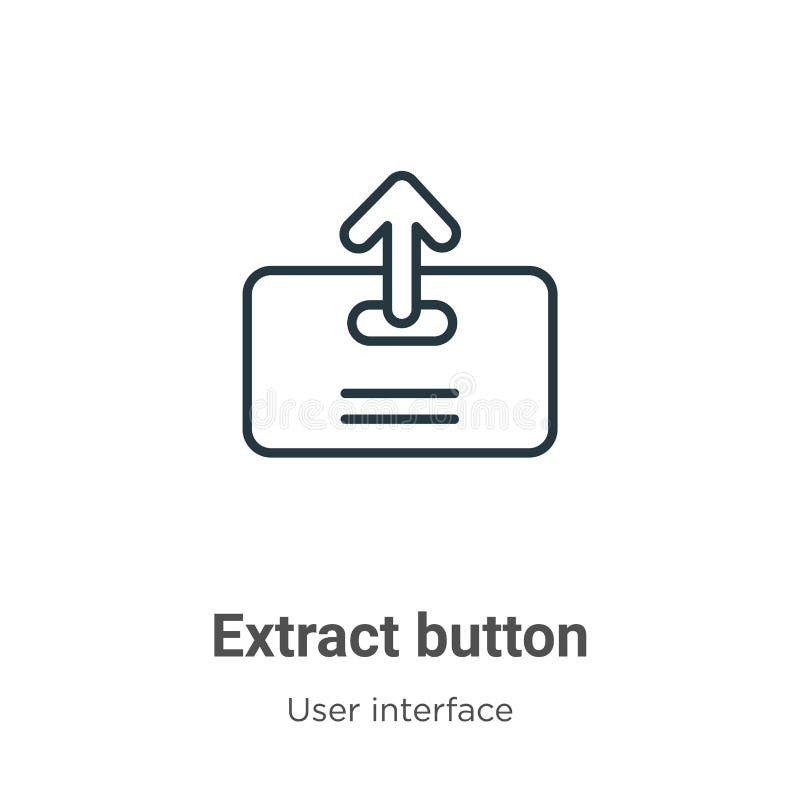 Extract icon flat stock vector. Illustration of filter - 155283585