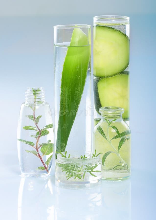 Extract of Plants. Natural Chemistry. Stock Image - Image of flora ...