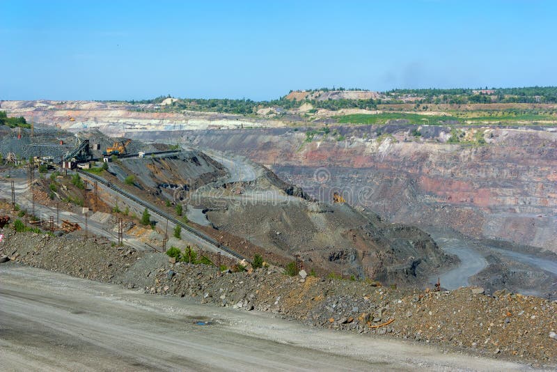 Extraction of iron stock image. Image of conveyor, extracting - 22253265
