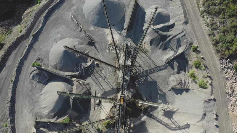 Extraction of Minerals Installation. Work Station. Digging. Working ...