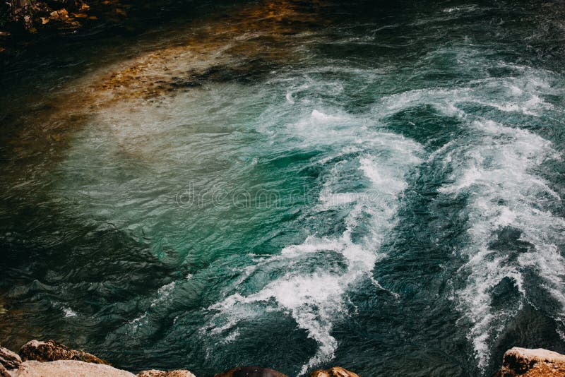 Karst Spring, Natural Source of Drinking Water Stock Image - Image of ...