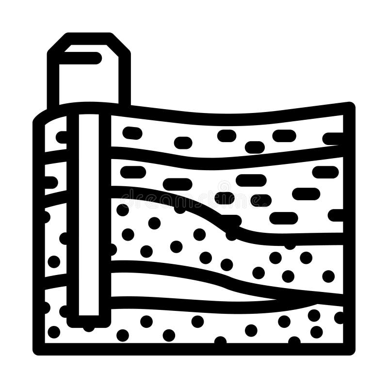 Extraction Process Mining Icon Doodle Illustration Stock Vector ...