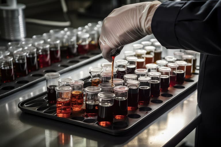 Extraction and Processing Methods Being Demonstrated in Chemistry Lab ...