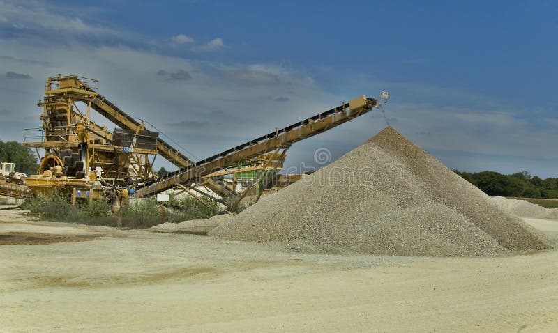Extraction Of Raw Materials Stock Image - Image: 6229921