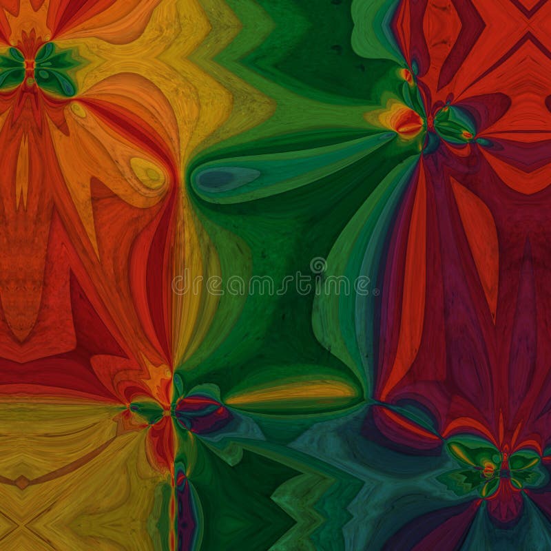 Extracto Abigarrado Con Efecto De Mezcla Stock de ilustración ...