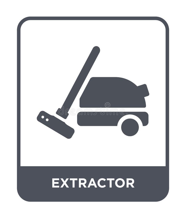 Extractor Icon in Trendy Design Style. Extractor Icon Isolated on White ...