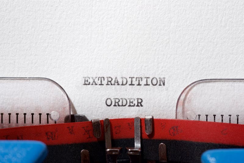 Extradition order concept stock photo. Image of deport - 217367228
