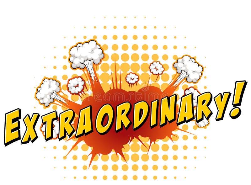 Extraordinaire illustration de vecteur. Illustration du dessin - 52334024