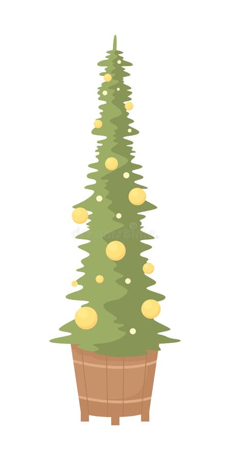 2d Christmas Tree Toon Stock Illustrations – 79 2d Christmas Tree Toon ...