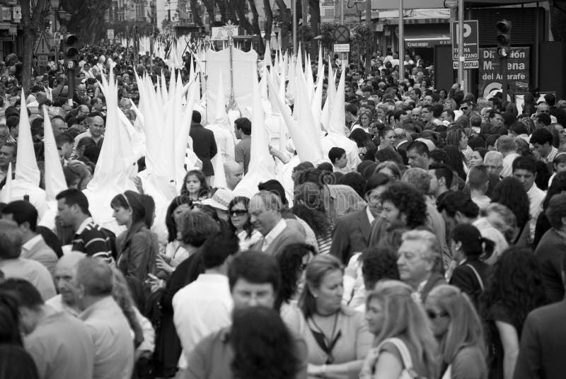 The Great Crowd of People, Women and Children, Accompanies the ...