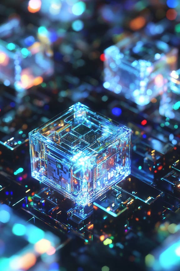 Extraordinary LED Quantum Computer Core Visualization Revealing ...