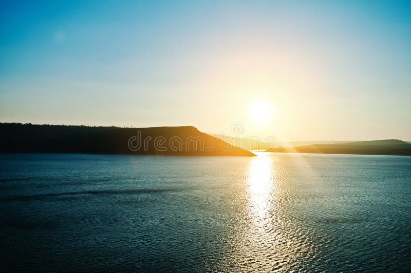 Extraordinary sunset stock photo. Image of summer, mountains - 66027124