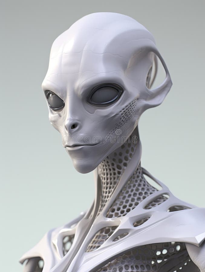 Extraterrestrial Alien Concept. Stock Illustration - Illustration of ...