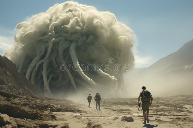 Extraterrestrial Beings. Creatures Emerging from the Distant Depths of ...