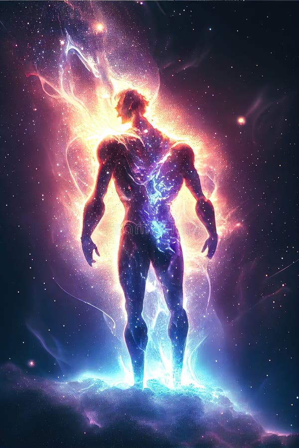 Extraterrestrial Intelligence in the Form of a Man Made of Stars ...