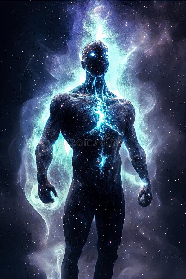 Extraterrestrial Intelligence in the Form of a Man Made of Stars ...