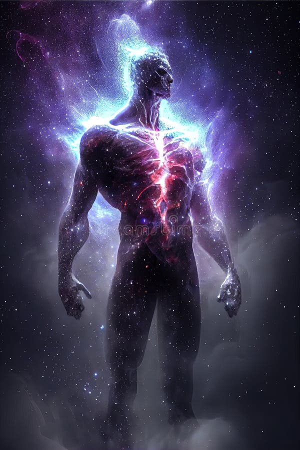 Extraterrestrial Intelligence in the Form of a Man Made of Stars ...