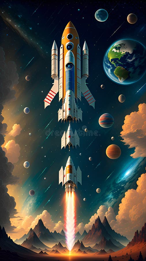 Space Science and Technology Rocket Space Exploration Space ...