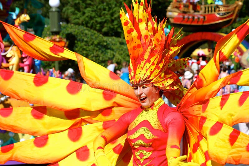 An Extravagant Disney Character Performs in a Magic Kingdom Parade ...