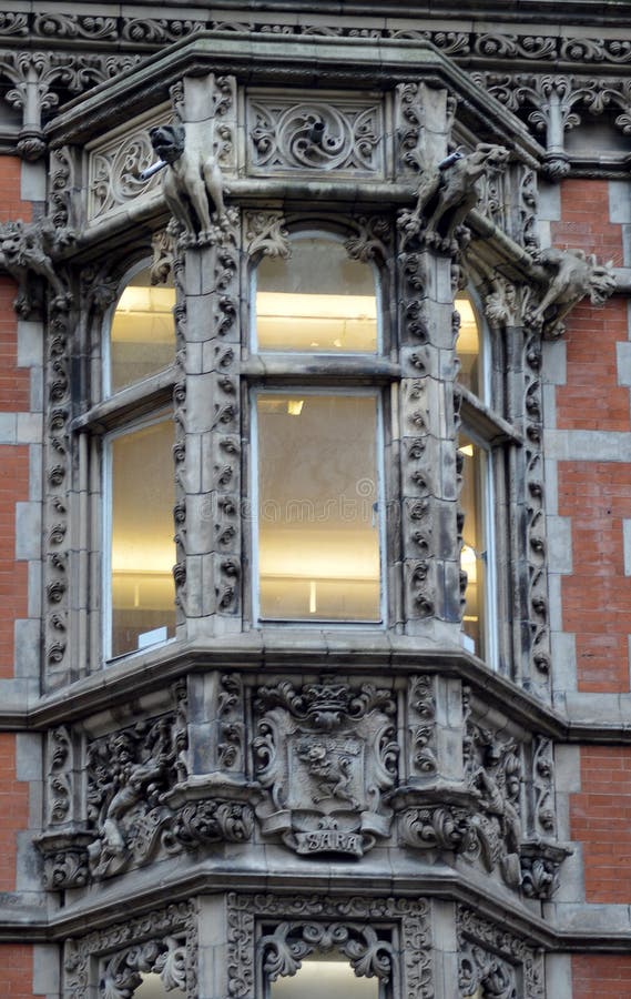 Extravagant Edwardian Architecture, Bloomsbury. London Stock Photo ...