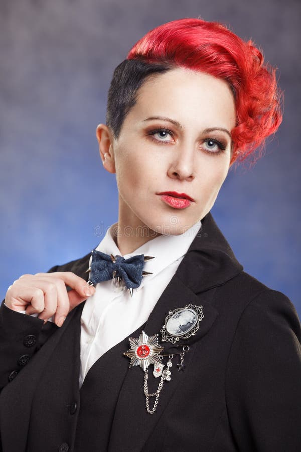 Extravagant girl stock image. Image of person, extravagant - 32566785