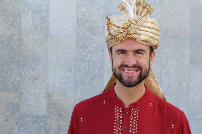 Extravagant Indian Man with Upper Class Vibes Stock Photo - Image of ...