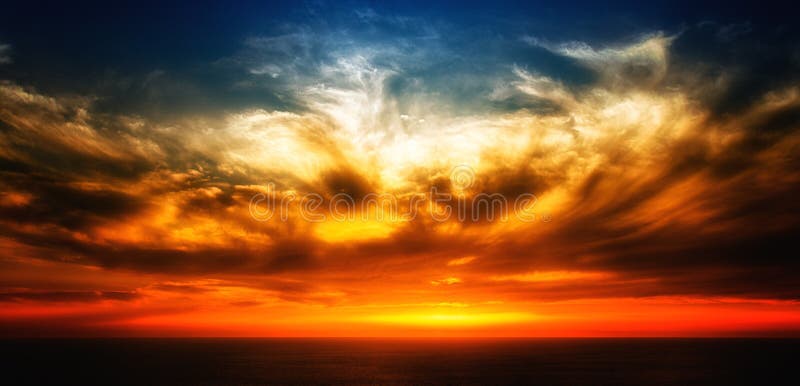 Extravaganza stock image. Image of clouds, summer, sunset - 46097887