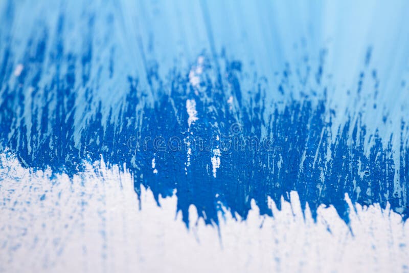 Extreme Close Up of Acrylic Paint Texture Stock Illustration ...