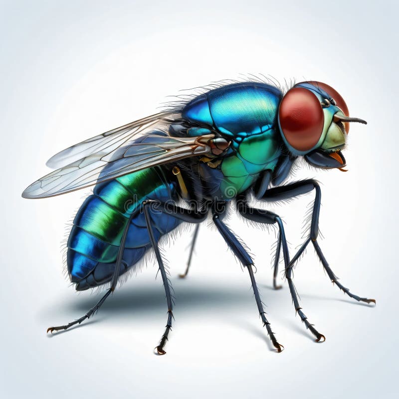 Colored Blowfly Stock Illustrations – 3 Colored Blowfly Stock ...