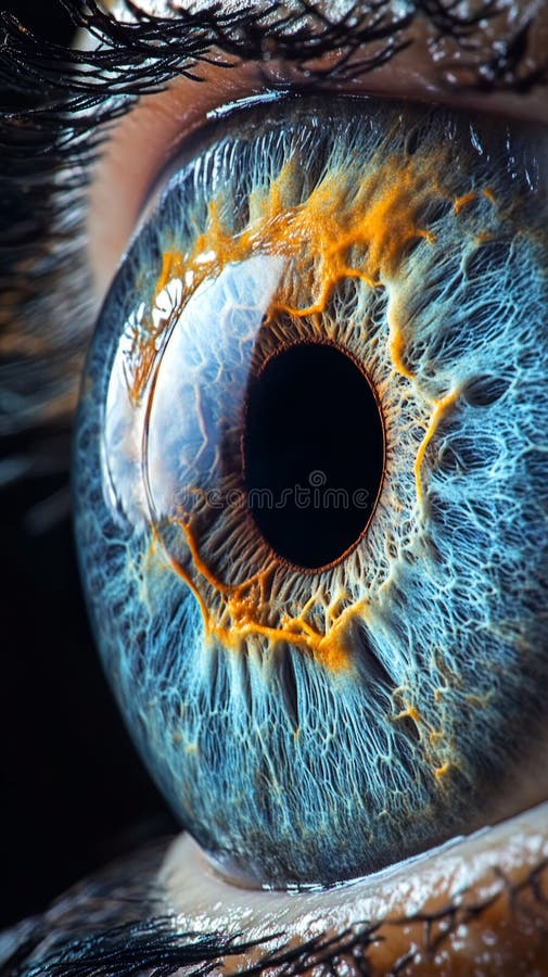Extreme Close-up Capturing the Mesmerizing Patterns and Colors of the ...