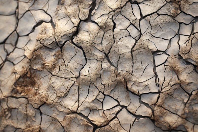 Extreme Close-up of Cracked Dry Skin Stock Illustration - Illustration ...