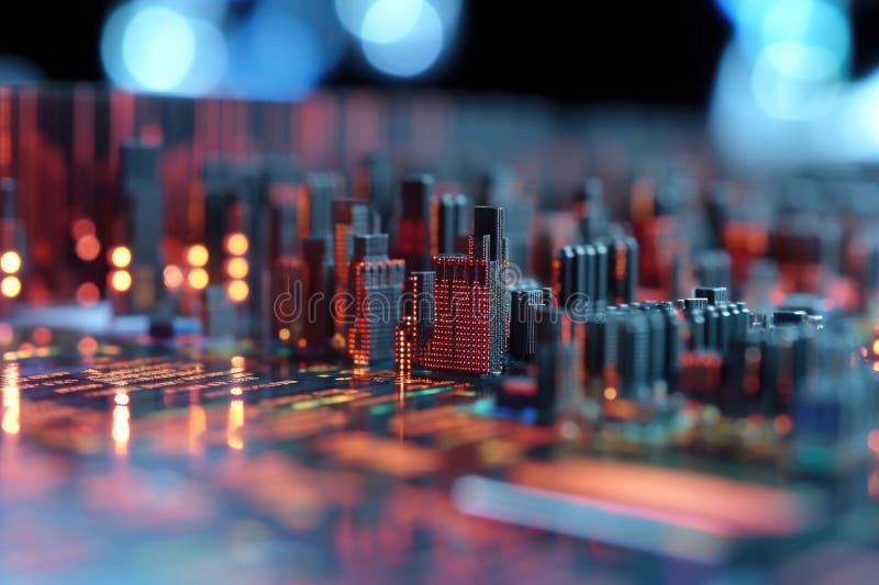 Extreme Close-up of Led Screen Pixels with Selective Focus Stock ...