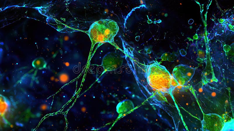 Leukocytes Attacking Bacteria – High Detail Microscopic Immune Response ...