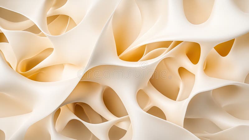Extreme Close-up Reveals a Mesmerizing Organic Bone Structure with ...