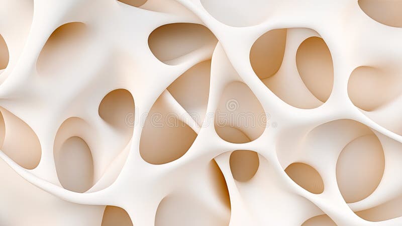 Extreme Close-up Reveals a Mesmerizing Organic Bone Structure with ...