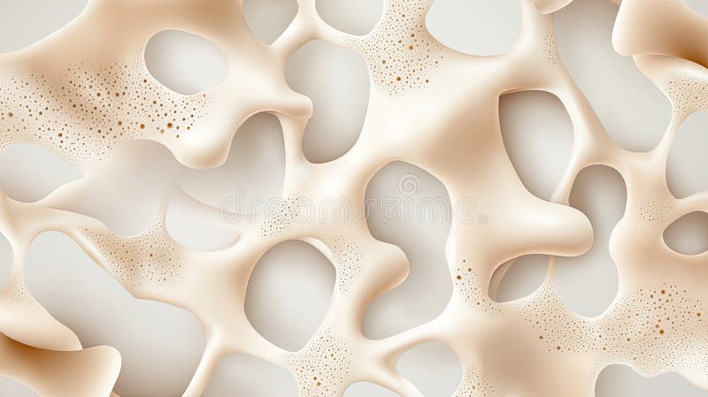 Extreme Close-up Reveals a Mesmerizing Organic Bone Structure with ...