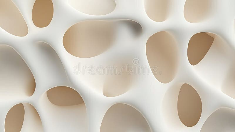 Extreme Close-up Reveals a Mesmerizing Organic Bone Structure with ...