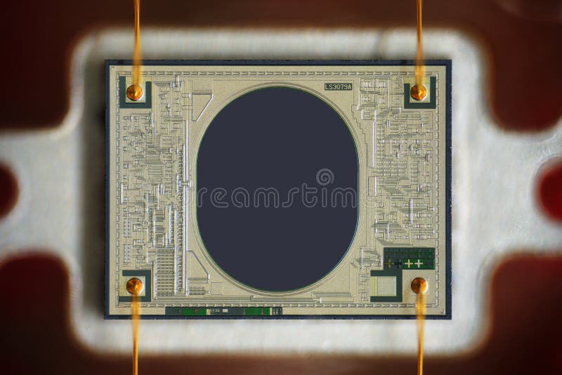 Extreme Close Up of Silicon Micro Chip Stock Photo - Image of repairing ...