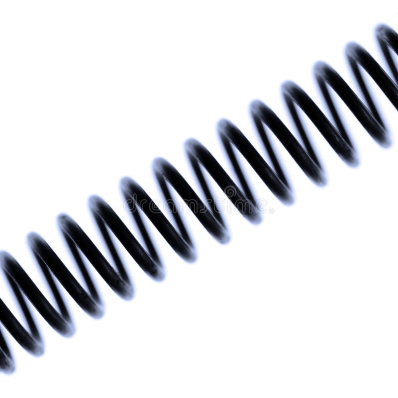 Spring coil stock photo. Image of blue, helical, color - 30250550