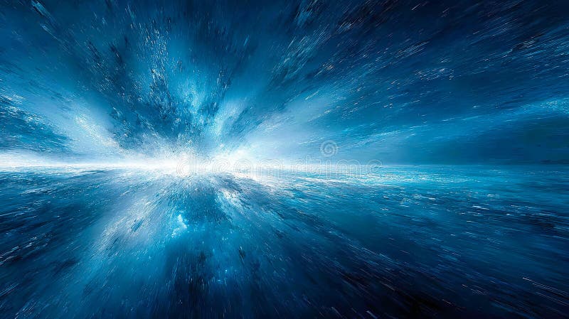 Extreme Close Up View Capturing the Dynamic Energy and Swirling ...