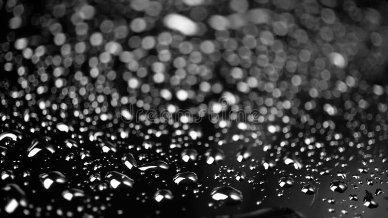 Extreme Close Up of Water Drops Rotating Stock Video - Video of sparse ...