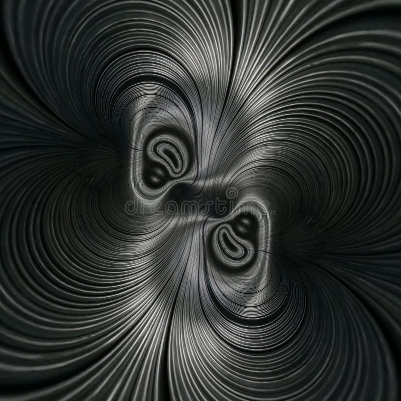 Cyclone Style Design in Shades of Grey Patterns from Stack of Metallic ...