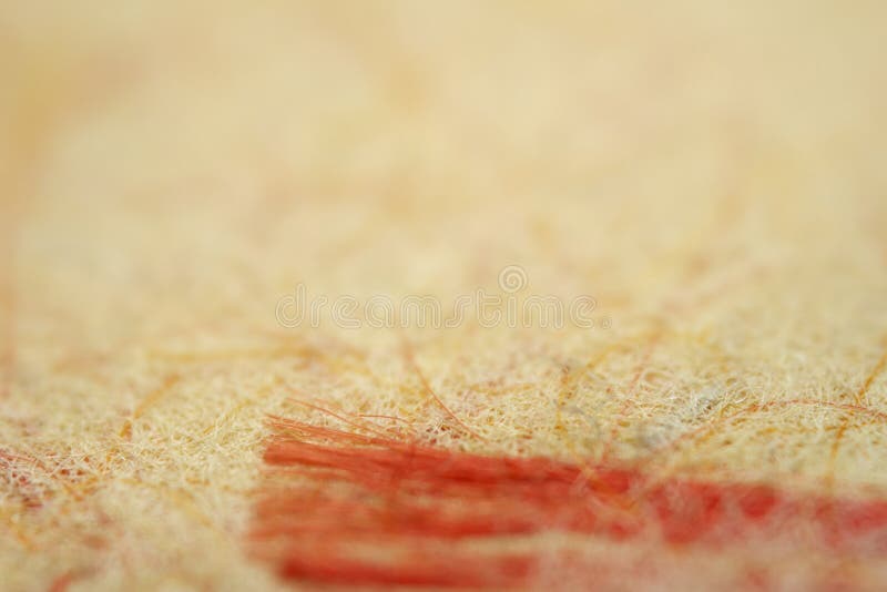 Extreme Closeup of Yellow Handmade Paper Stock Photo - Image of closeup ...
