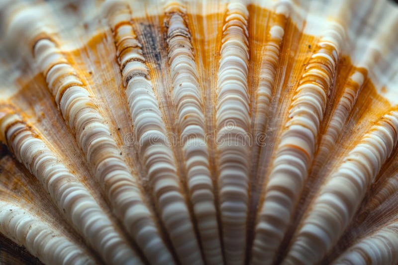Extreme Closeups Seashells Macro Stock Illustration - Illustration of ...