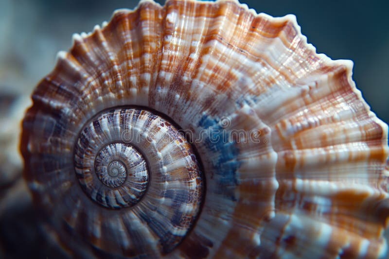 Extreme Closeups Seashells Macro Stock Illustration - Illustration of ...
