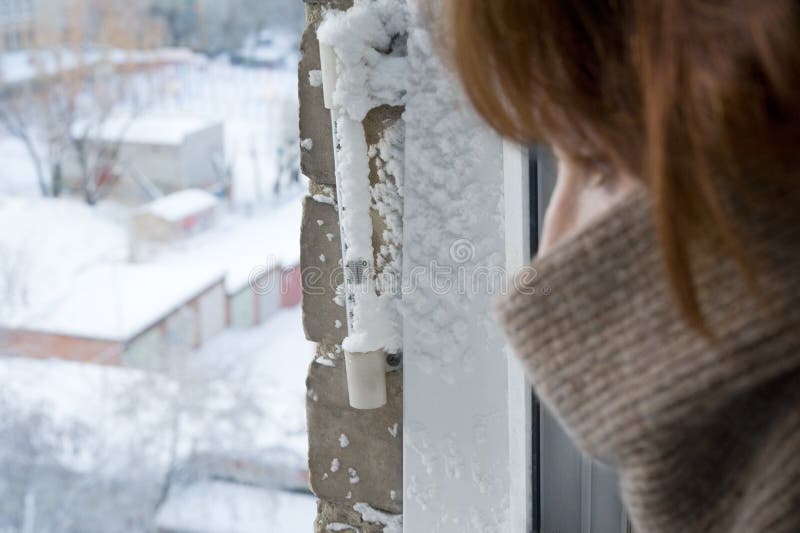 Extreme cold weather stock image. Image of congeal, coldness - 23173445
