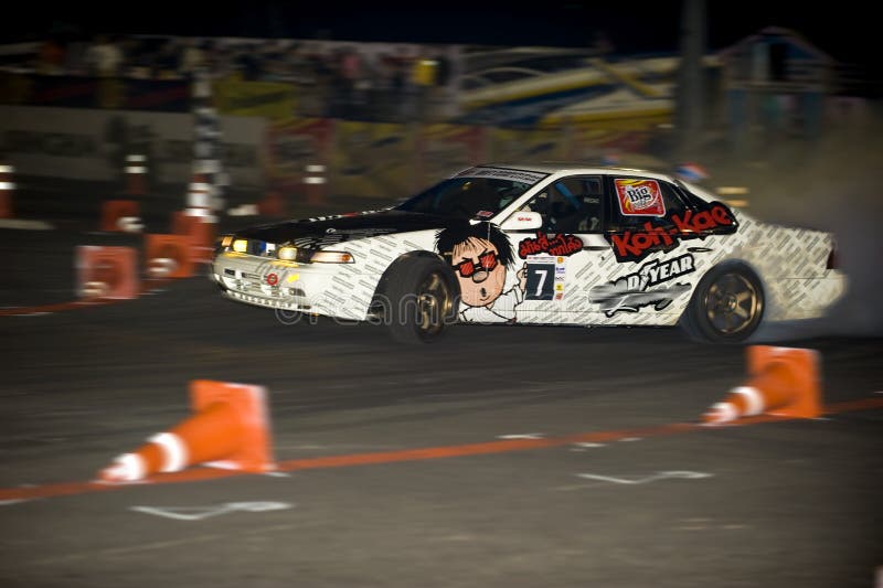 Extreme drifting editorial photo. Image of drivers, motor - 17500451